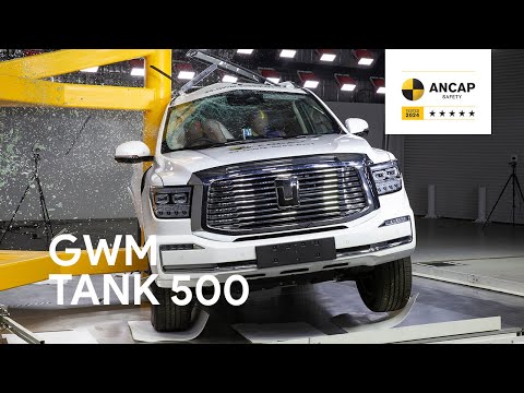 ANCAP safety & crash testing a GWM Tank 500
