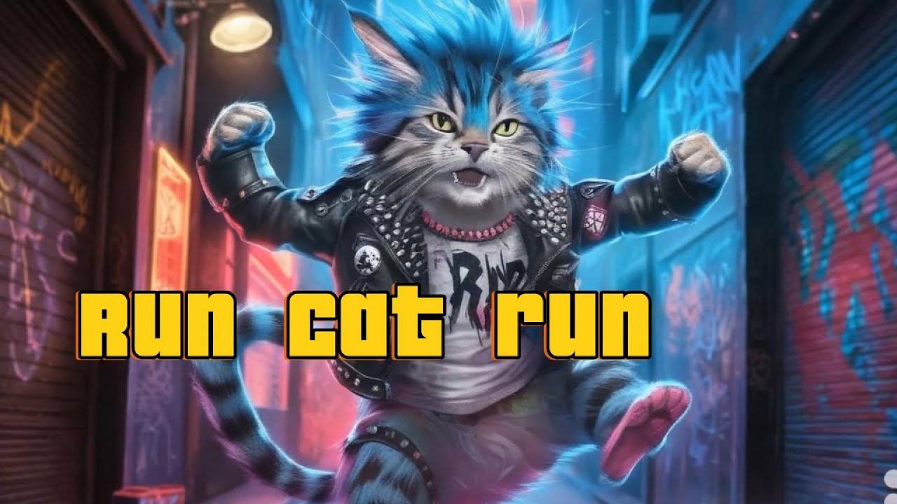 Run Cat Run | Cat Story #catstory #cat #music #shortsong - YouTube
