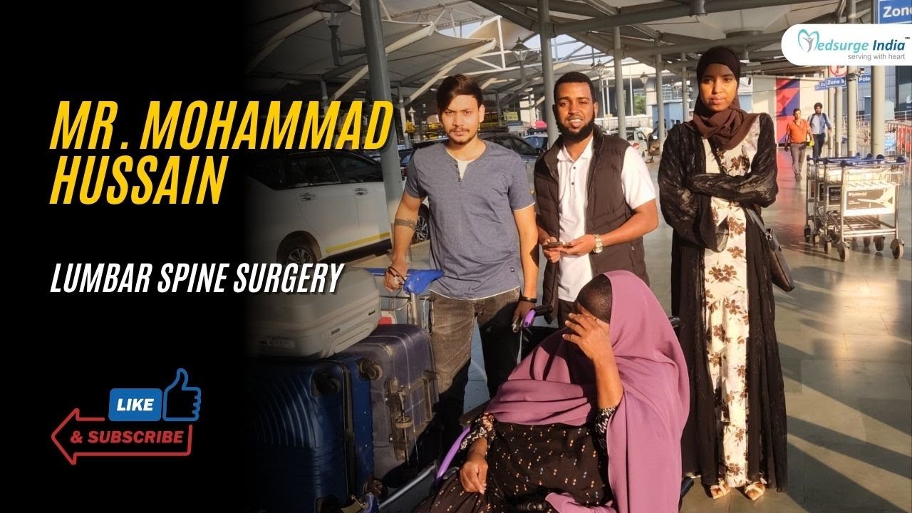 Spine Surgery in India | Ms. Amina Ismail Khalif | Kenya to India ...
