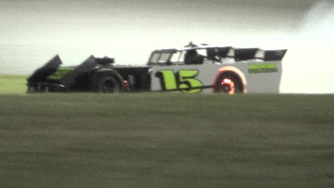 Redwood Acres Raceway 5-25-14 North State Modified Series Main Event ...