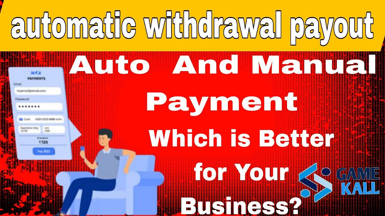 Automatic withdrawal And Automatic Payment Add website - YouTube