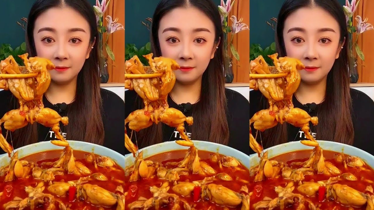 MUKBANG Food Eating frog Hill Delicious ASMR yummy - YouTube