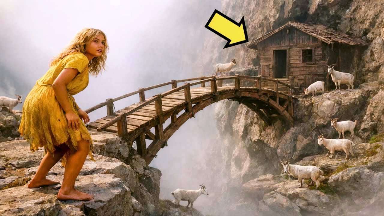 LEI HA SCOPERTO UNA CASA IN CIMA ALLA MONTAGNA… E CIÒ CHE C'ERA LÌ HA ...