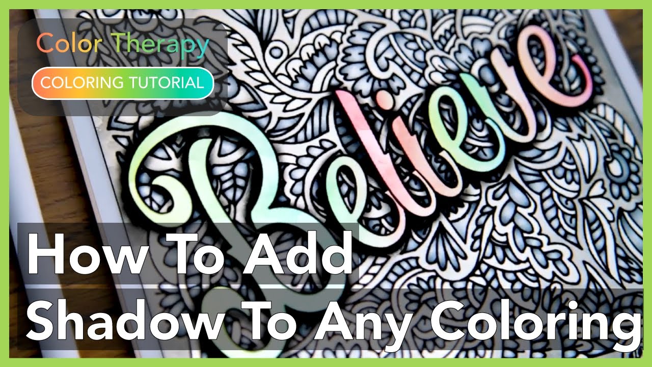 Coloring Tutorial: How to Add a Shadow to Any Coloring with Color ...