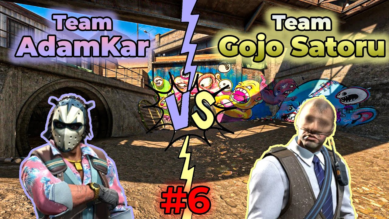 CS2 | #04#06 | OVERPASS | Team AdamKar vs Team Gojo Satoru - YouTube