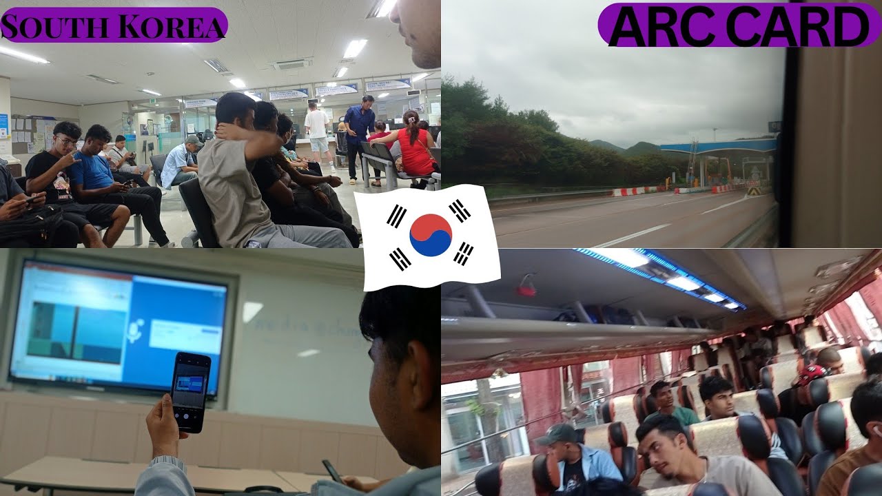 South Korea 🇰🇷 mai ARC card | Work Permit Card | #koreandrama #abordo ...