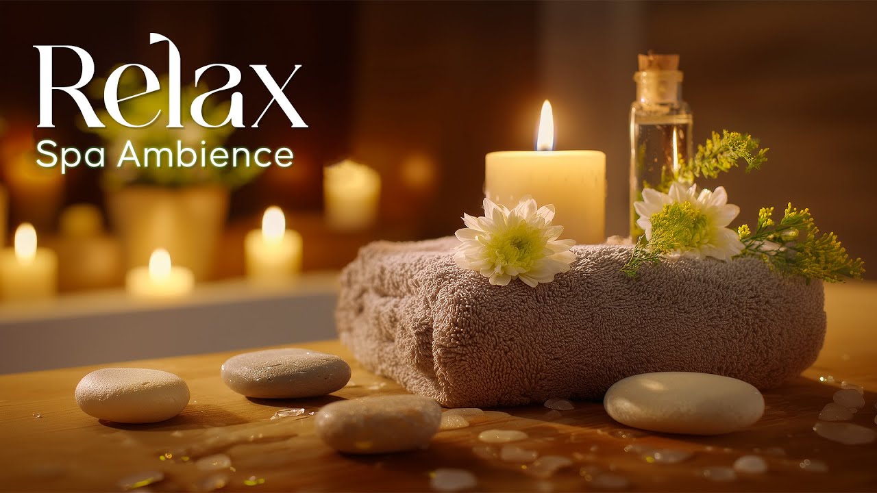 Tranquil Spa Relaxing Music 💤 Calming Music and Spa Ambiance for Deep ...