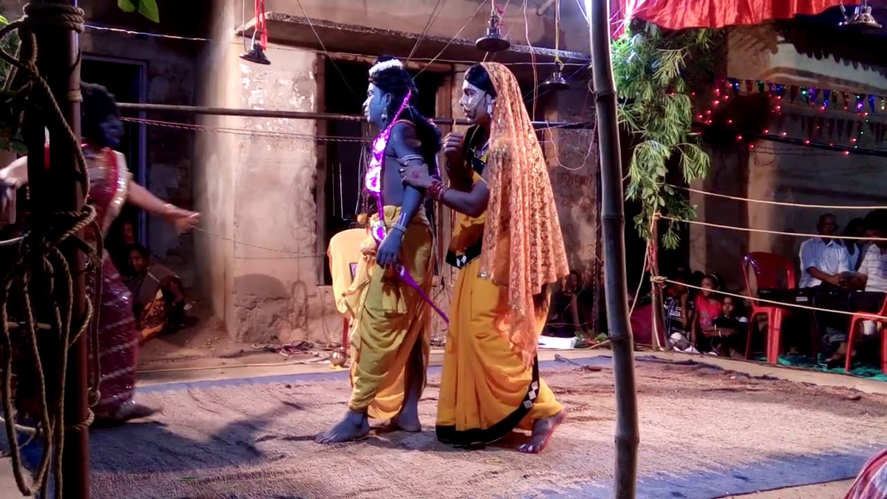 Ramleela Surpanakha nasa chhedan on the occasion of Durga Puja Sibatala ...