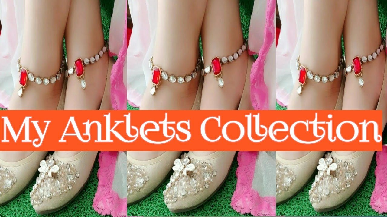 Fancy! Anklets for girls and women || Latest Anklets design 2021 - YouTube