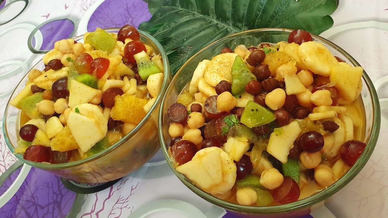 fruit chaat recipe | juicy fruit chaat recipe | how to make fruit chaat ...