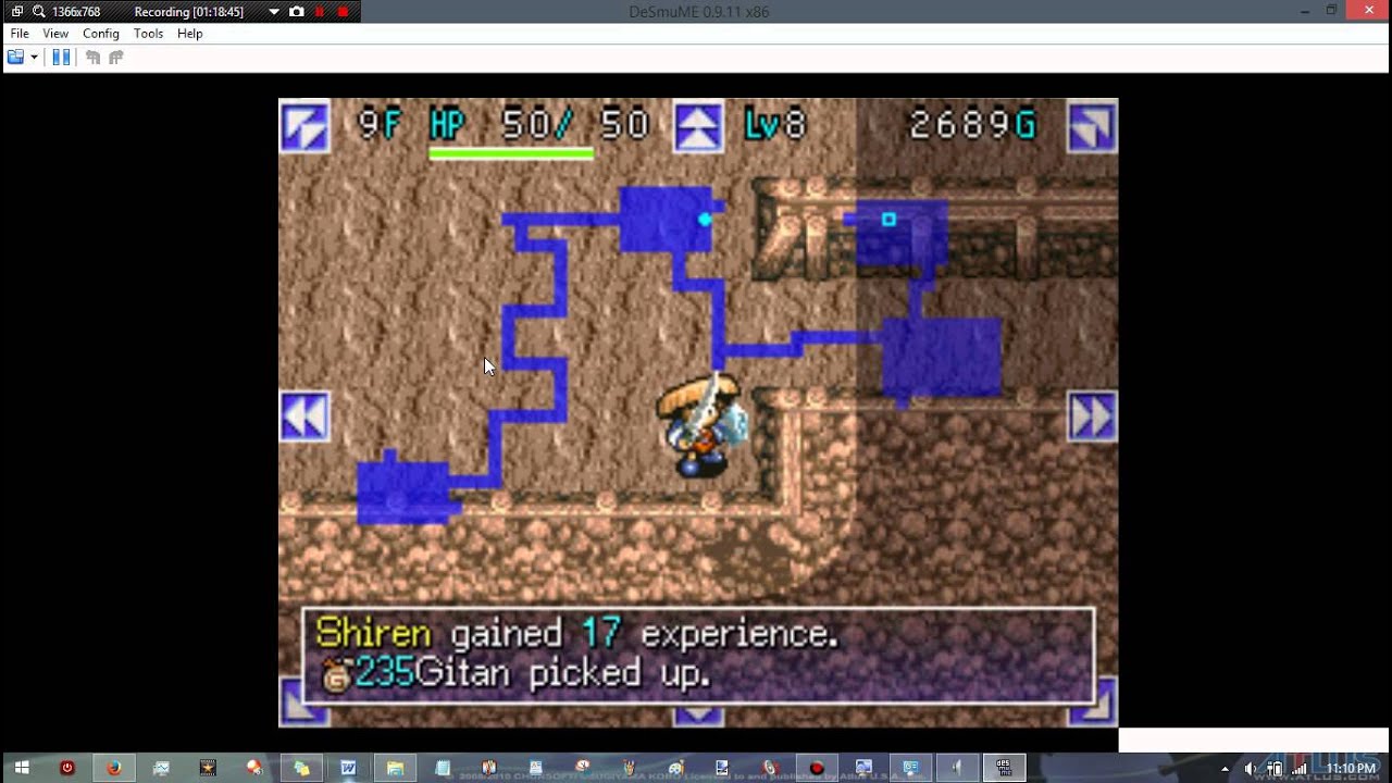 Let's Play Mystery Dungeon Shiren the Wanderer DS: Attempt 1: Great ...