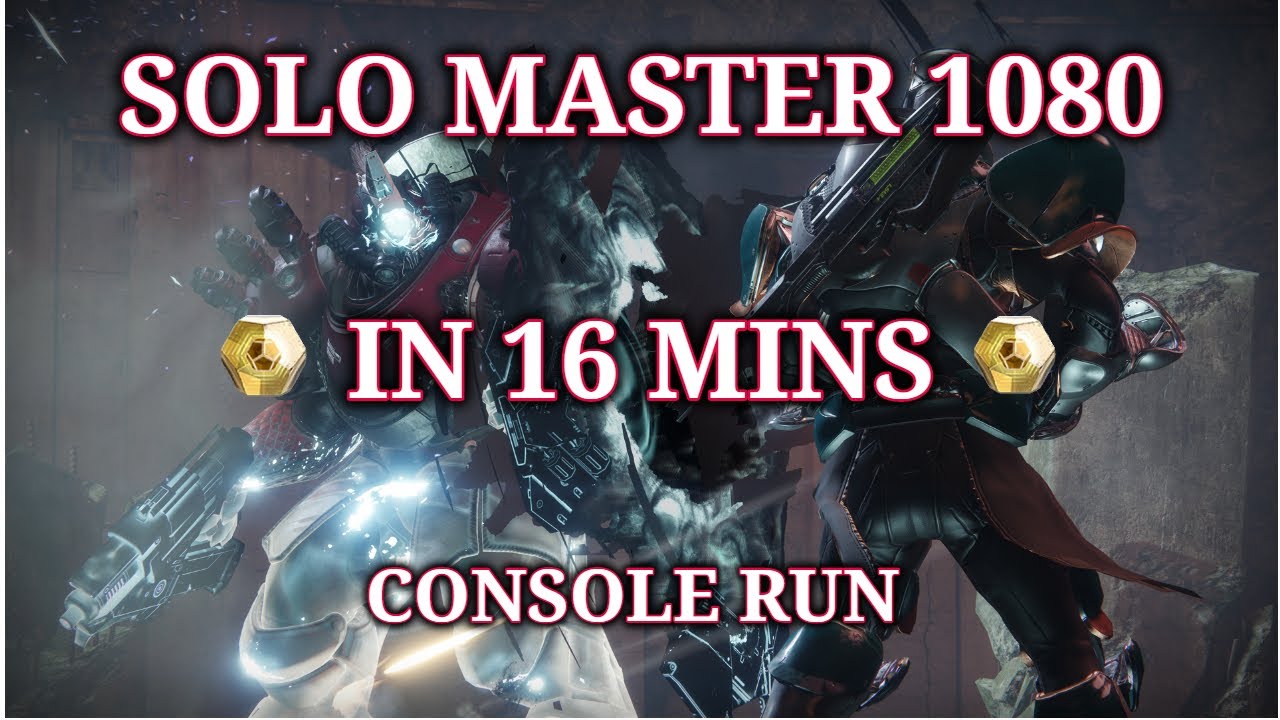 Solo Platinum Master Nightfall in 16 minutes - Console Guide - YouTube