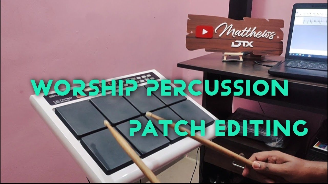 Worship kit || Patch editing || Roland spd 20 pro || Church kits || Percussion and soft tones ...