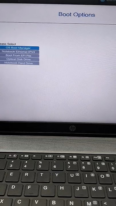How to open boot menu in hp laptop #youtubeshort #computer #pctips #hp ...