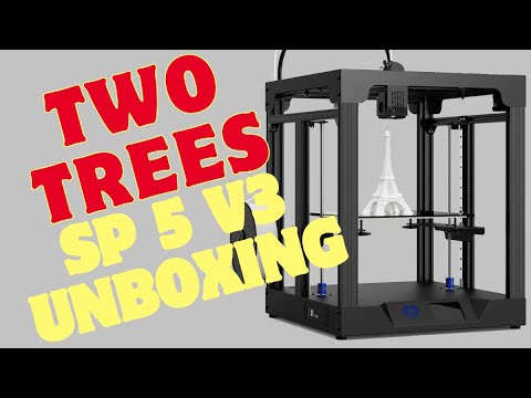 Two Trees SP5 V3 Unboxing and Setup - YouTube