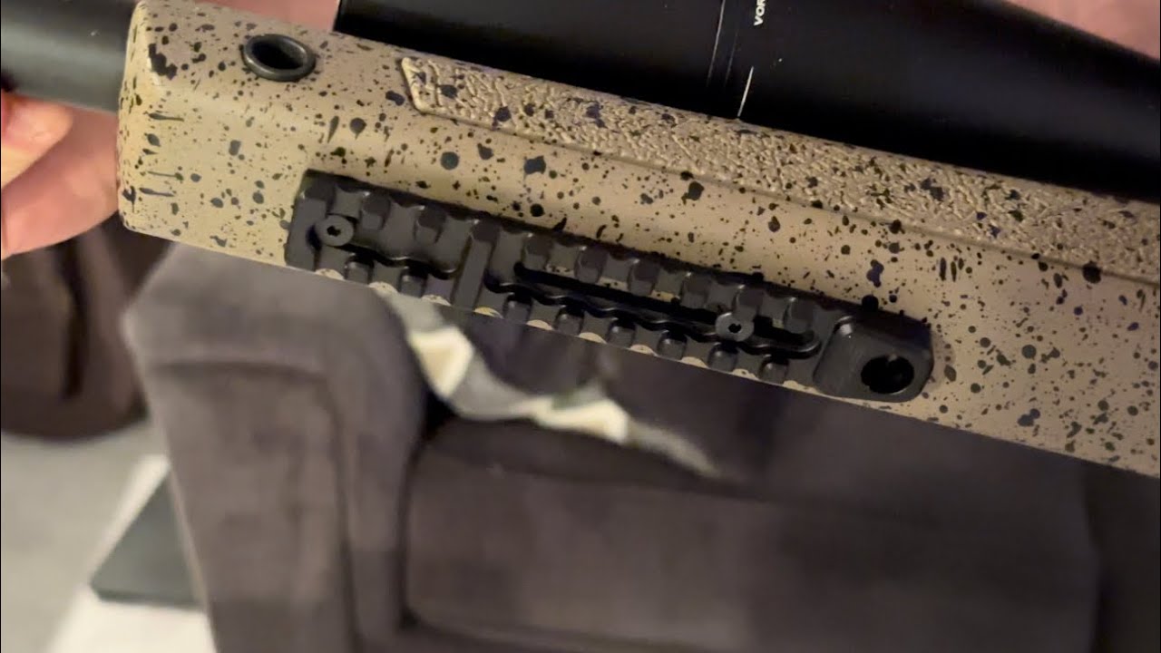 Area 419 Picatinny Rail Install On Bergara HMR YouTube