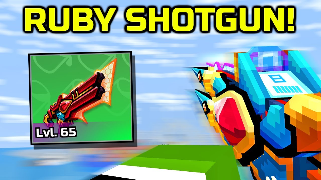 Pixel Gun 3D's NEWEST Ruby Shotgun Will it be FREE? - YouTube