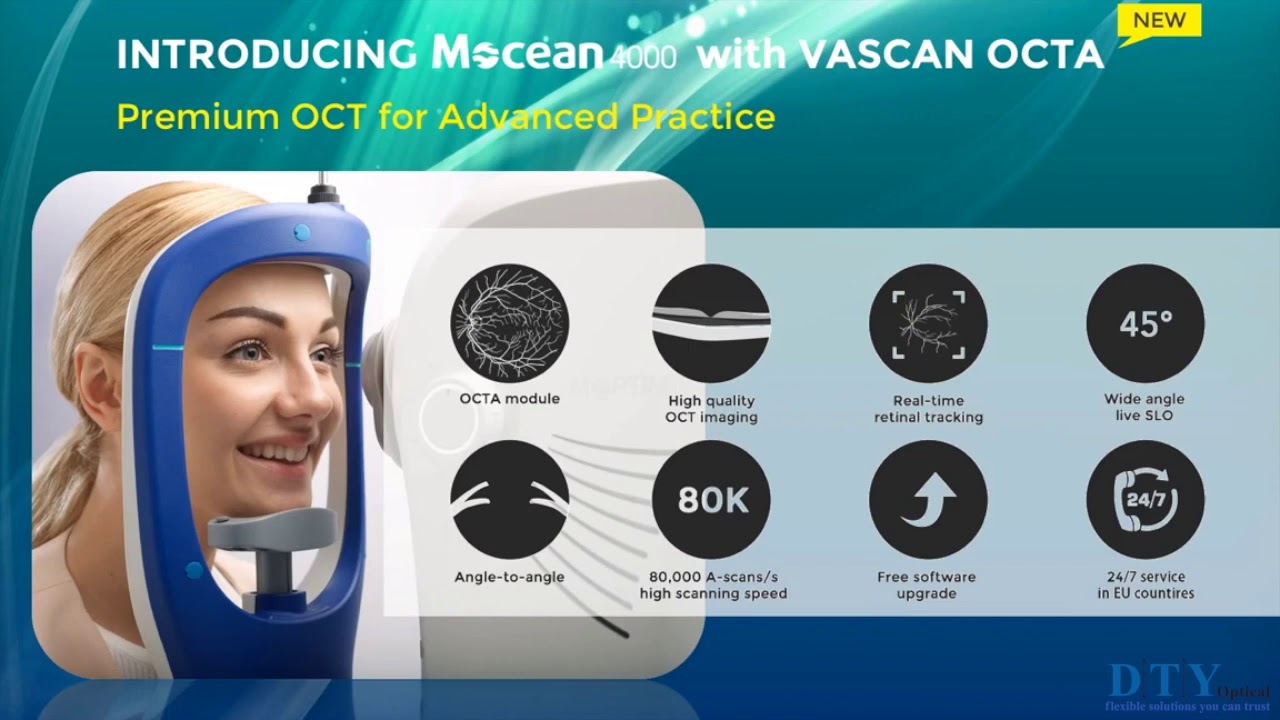 Moptim Mocean 4000 preview OCT DTY OPTICAL מכשיר OCT חדש של חברת Moptim ...