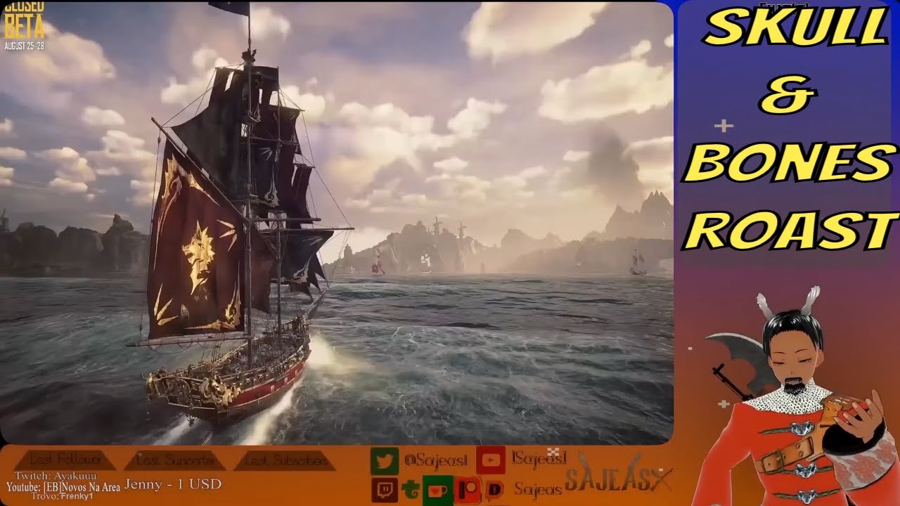 Vtuber trailer reaction to Skull & Bones - YouTube