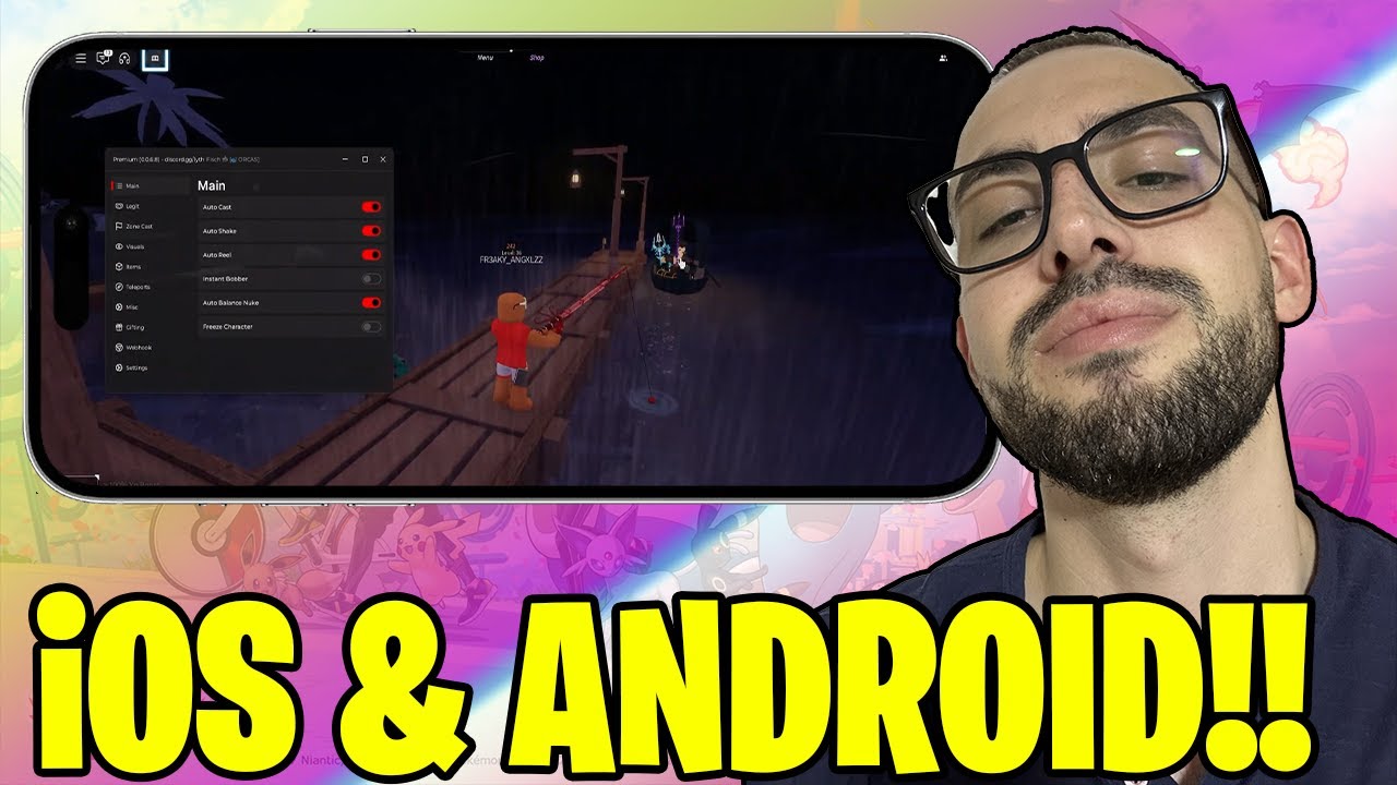 Auto AFK Fisch Macro Mobile - How to MACRO in Fisch 2025 - YouTube