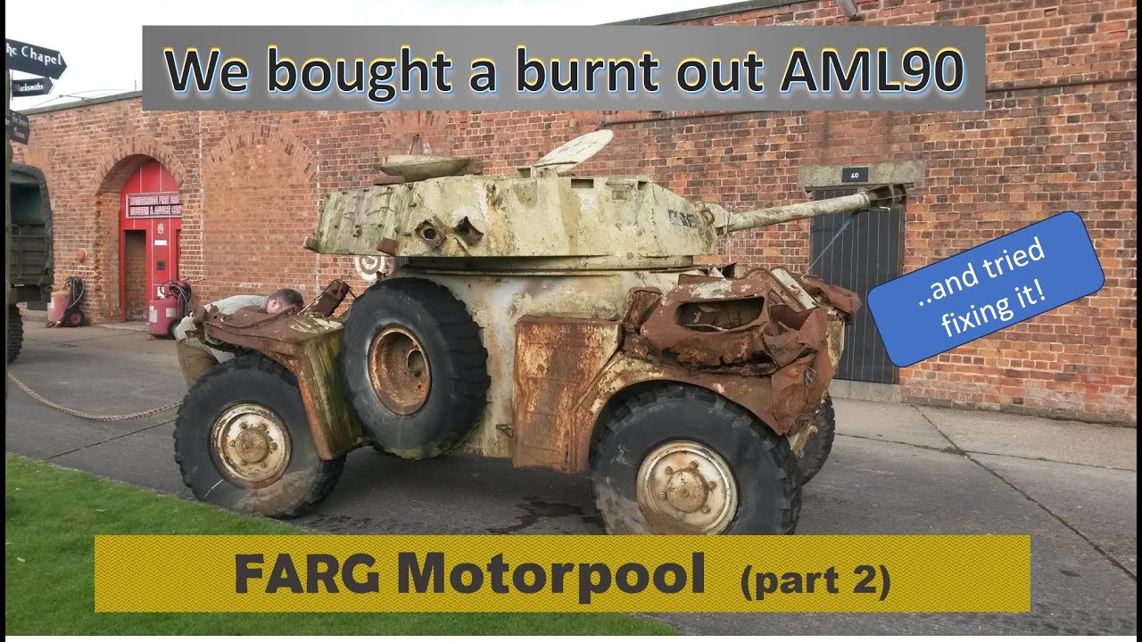 Panhard AML90 and AML 60 restoration - YouTube