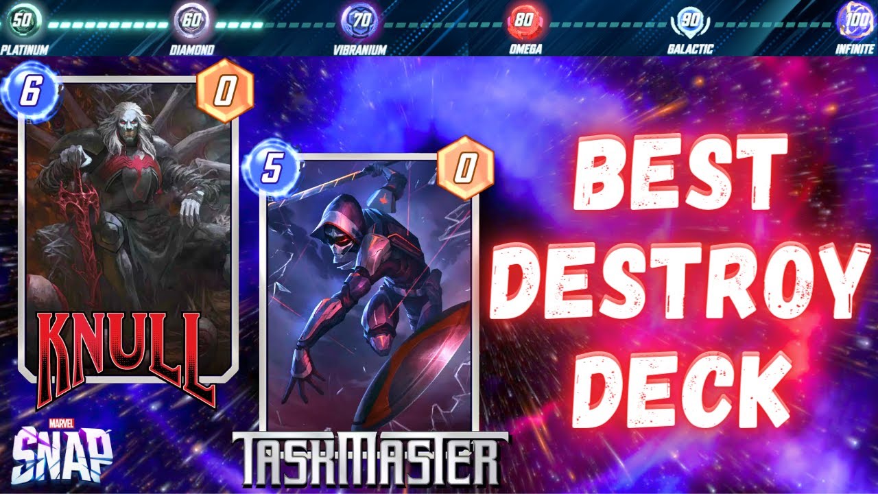 Best Destroy Deck Marvel Snap - YouTube