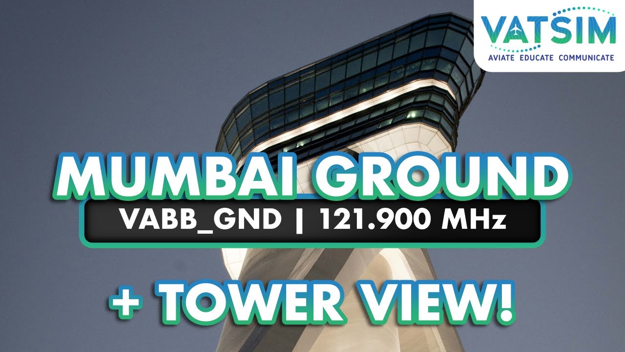 Mumbai Ground + P3D Tower View | VATSIM India Live | Feb 20 - YouTube