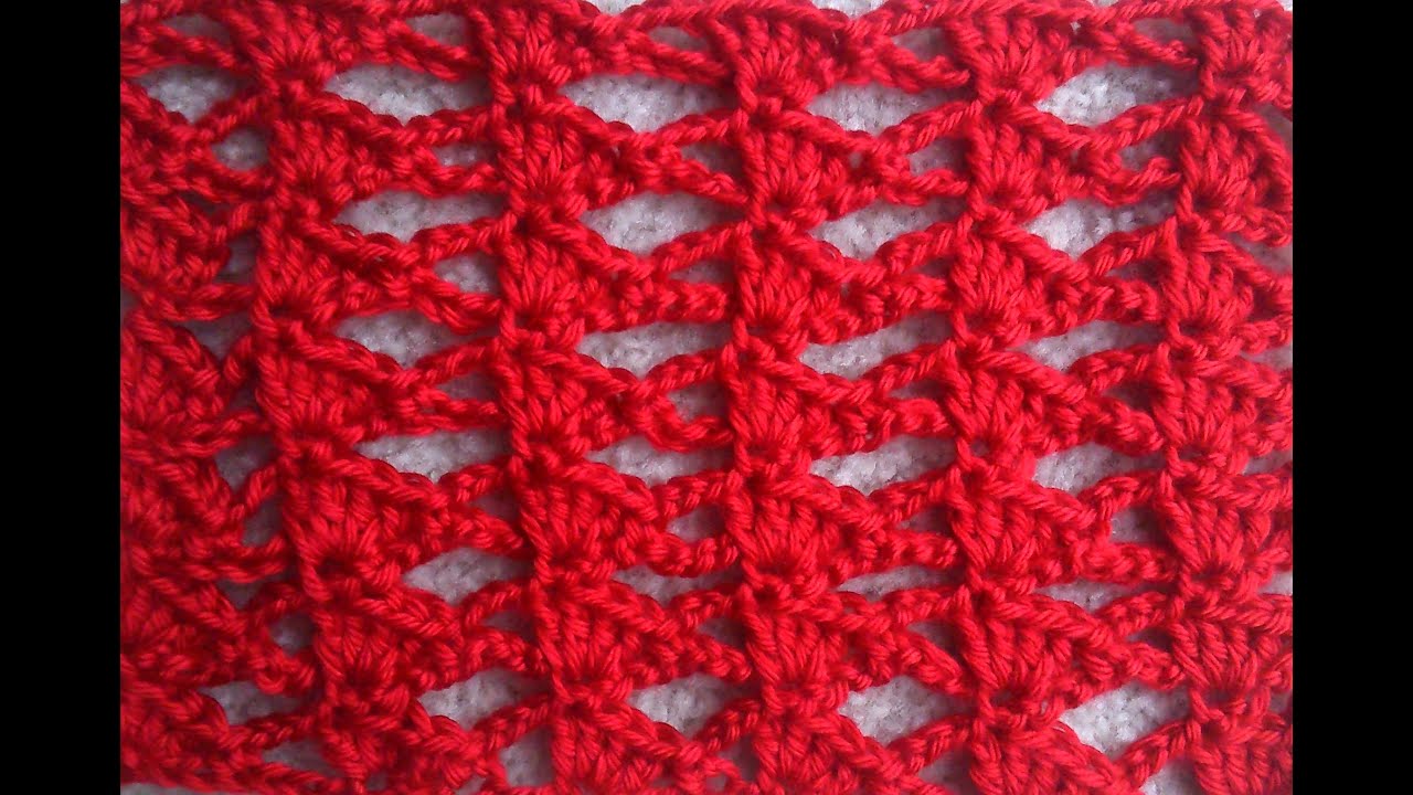 CROCHET SEMI SHELL STITCH TUTORIAL - YouTube