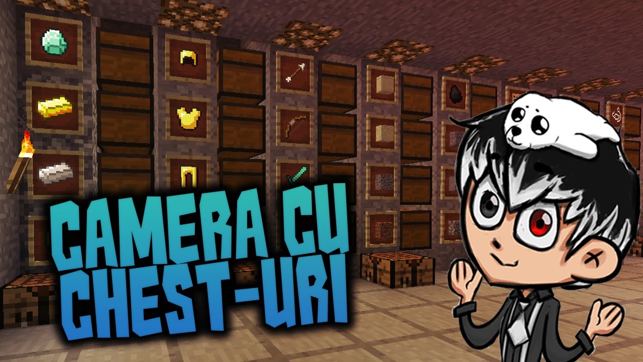 Gannicus joacă Minecraft - LIVE : CAMERA CU CHEST-URI - YouTube