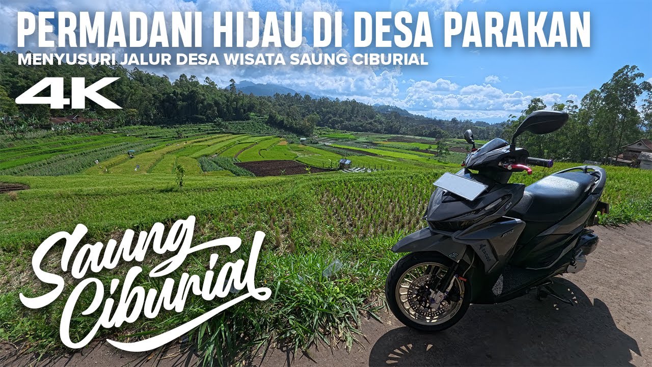 Keindahan Tersembunyi Di Desa Wisata Saung Ciburial - YouTube
