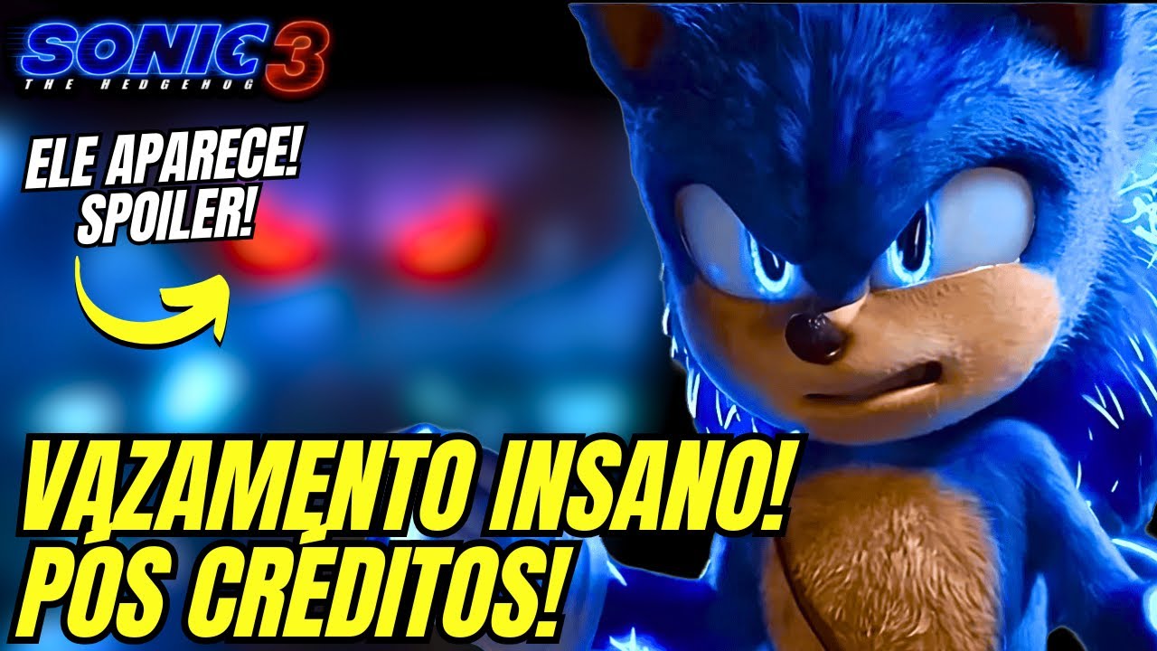 SPOILER URGENTE DE SONIC 3! VAZA CENA PÓS-CRÉDITOS COM DOIS NOVOS ...