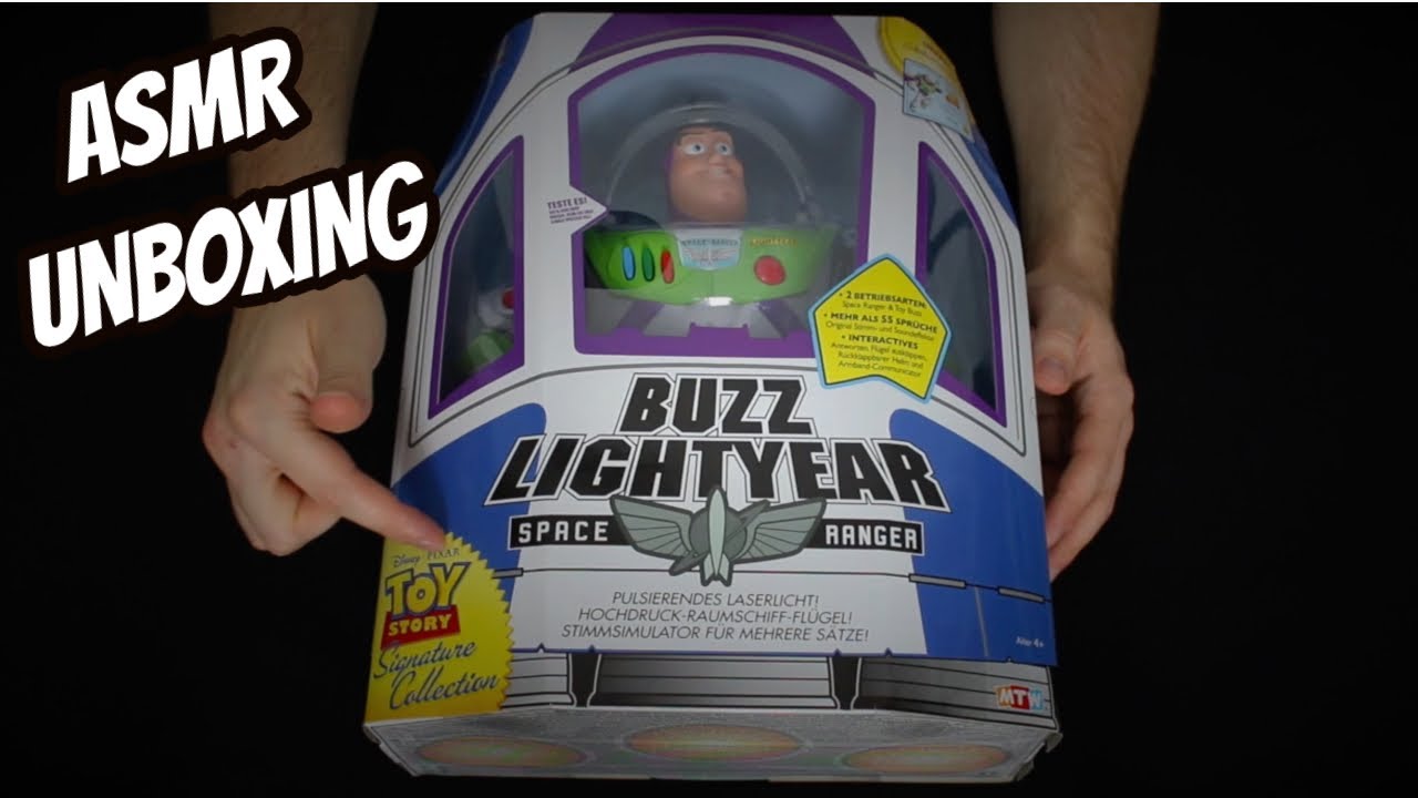 ASMR - Toy Story Buzz Lightyear Action-Figur Unboxing (German/Deutsch ...
