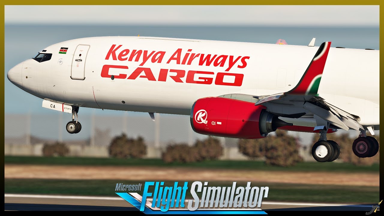 WE’RE BACK LIVE! Kenya Cargo ops Nairobi Mogadishu | PMDG 737-800 BCF ...