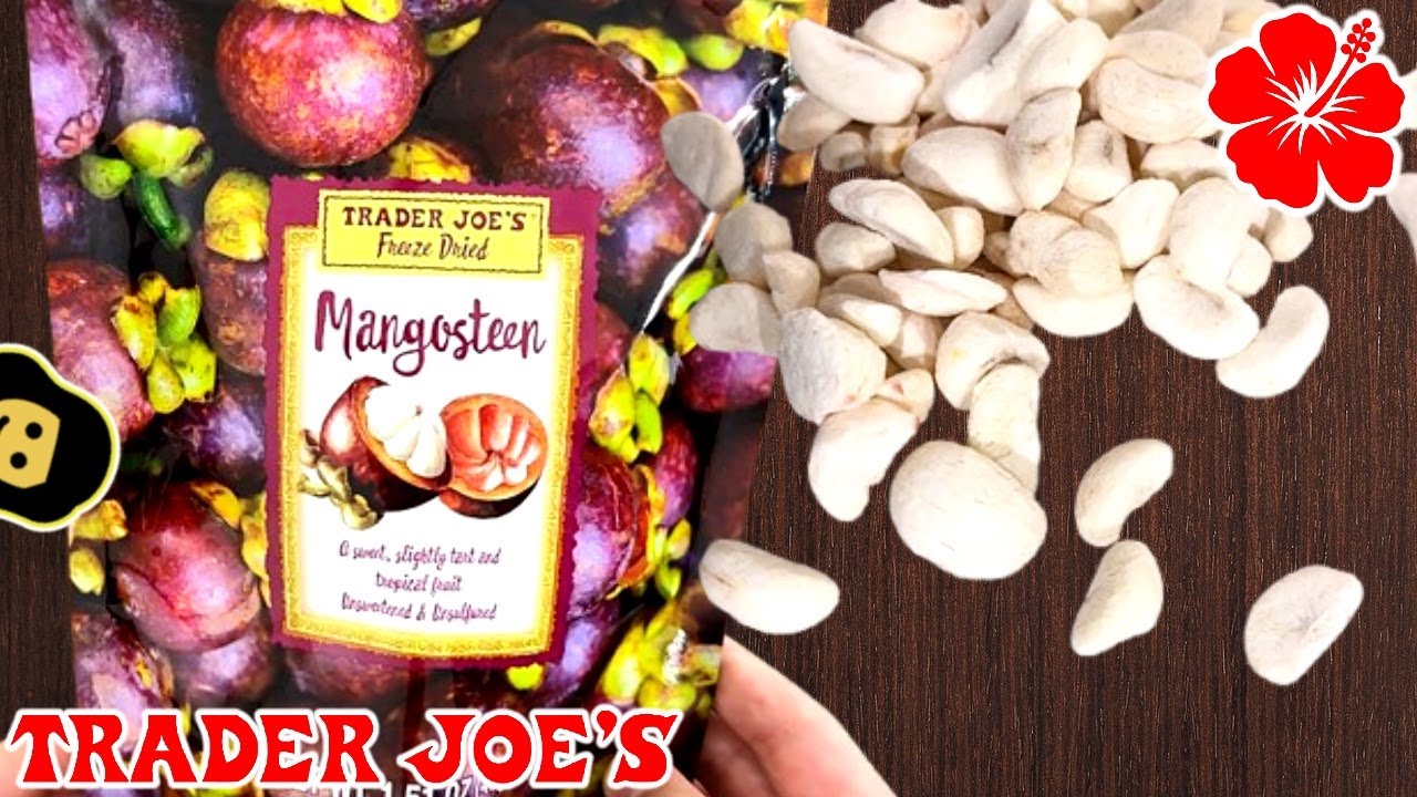 Freeze Dried Mangosteen - Trader Joe’s Product Review - YouTube