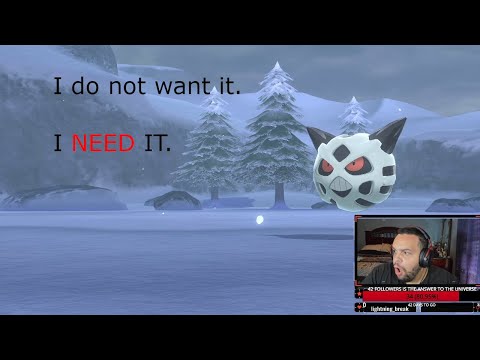 First shiny pokemon capture caught on camera! almost goes wrong