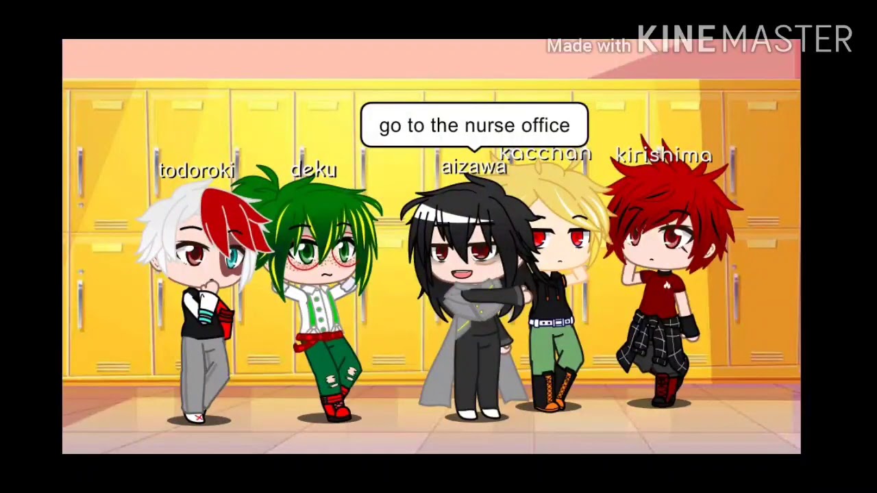 Deku snaps at Mr Aizawa - YouTube