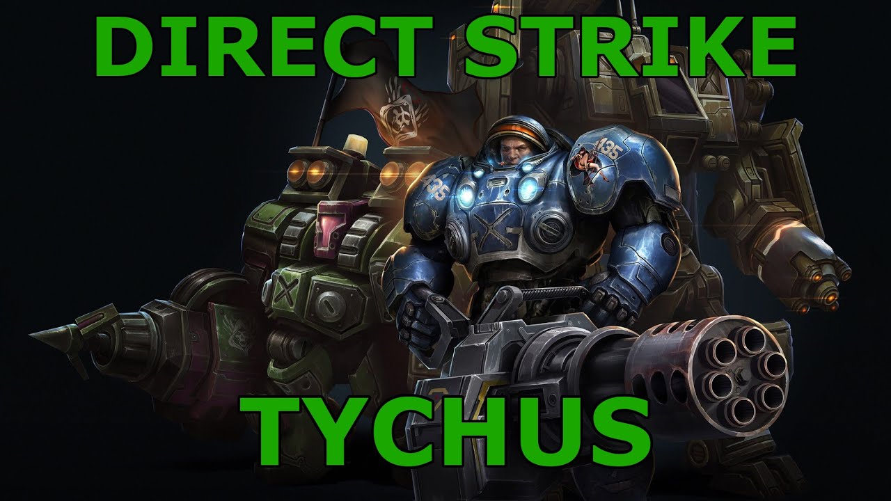 Tychus vs Raynor in Too easy - SC2 Direct Strike Commanders - YouTube