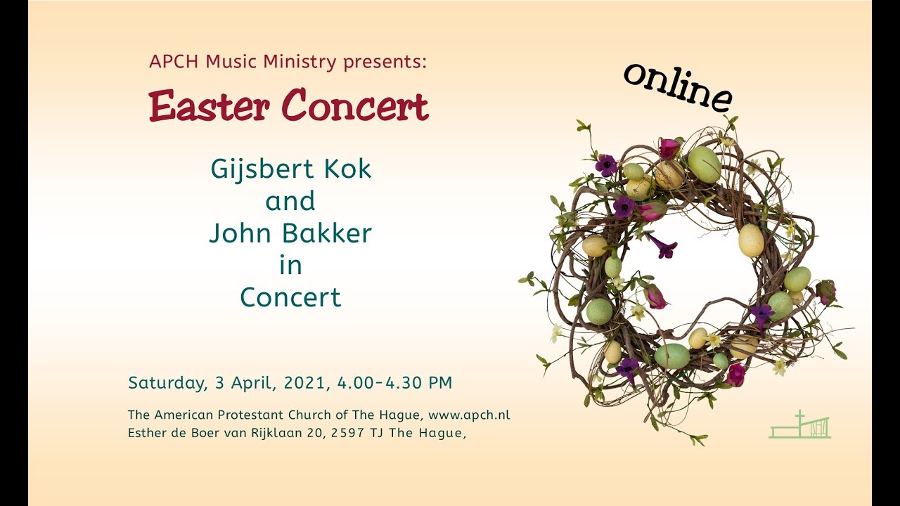 Easter Concert 3 April 2021 - YouTube