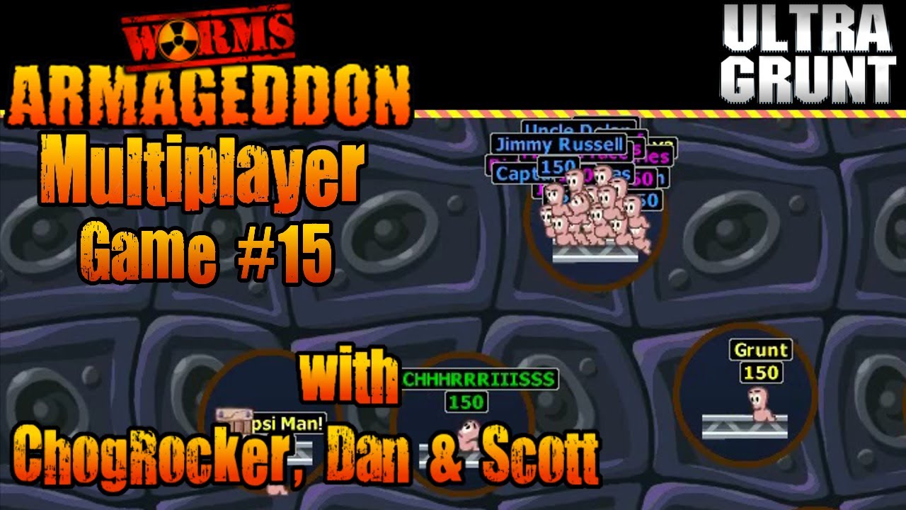 Worms Armageddon Multiplayer Online - Game #15 - YouTube