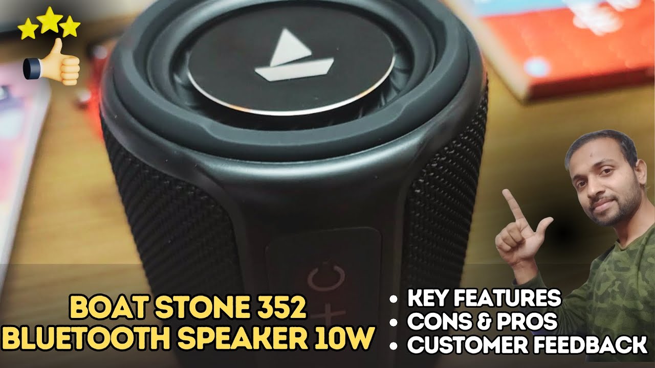 boAt Stone 352 Bluetooth 10W Speaker Key Features, Pros & Cons Customer ...