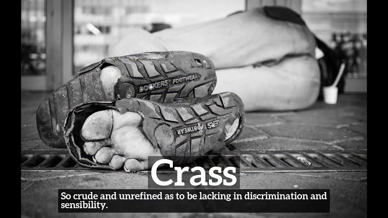 What is Crass? | How Does Crass Look? | How to Say Crass in English ...