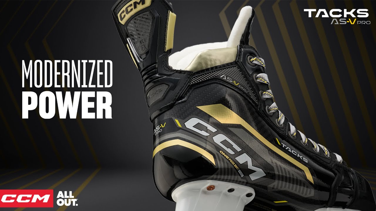 CCM Tacks AS-V Pro Skate Specs - YouTube