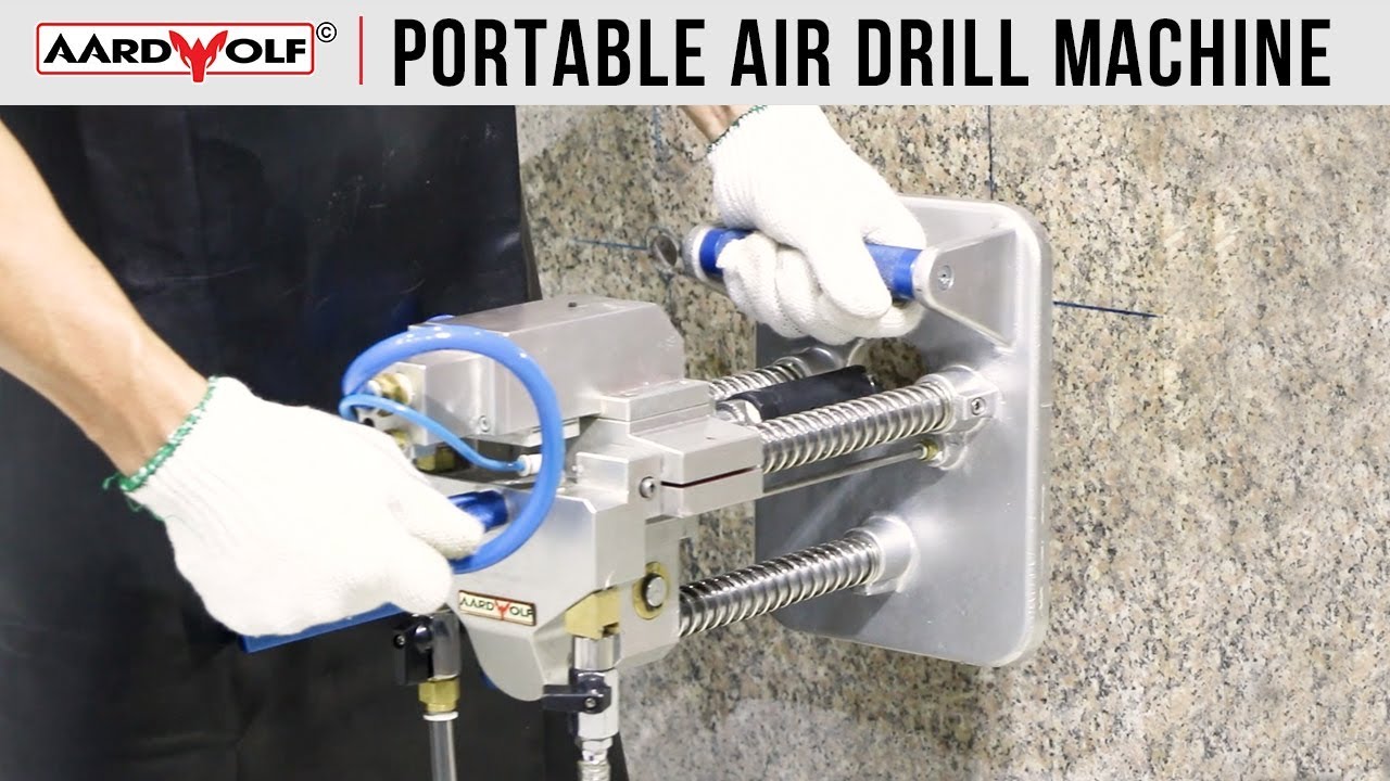 Air Drill Machine (Portable) with Portable Water Supply Tank (APADM ...