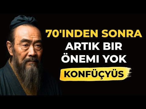 70'inden sonra anlam ifade etmeyen şeyler!  Konfüçyüs