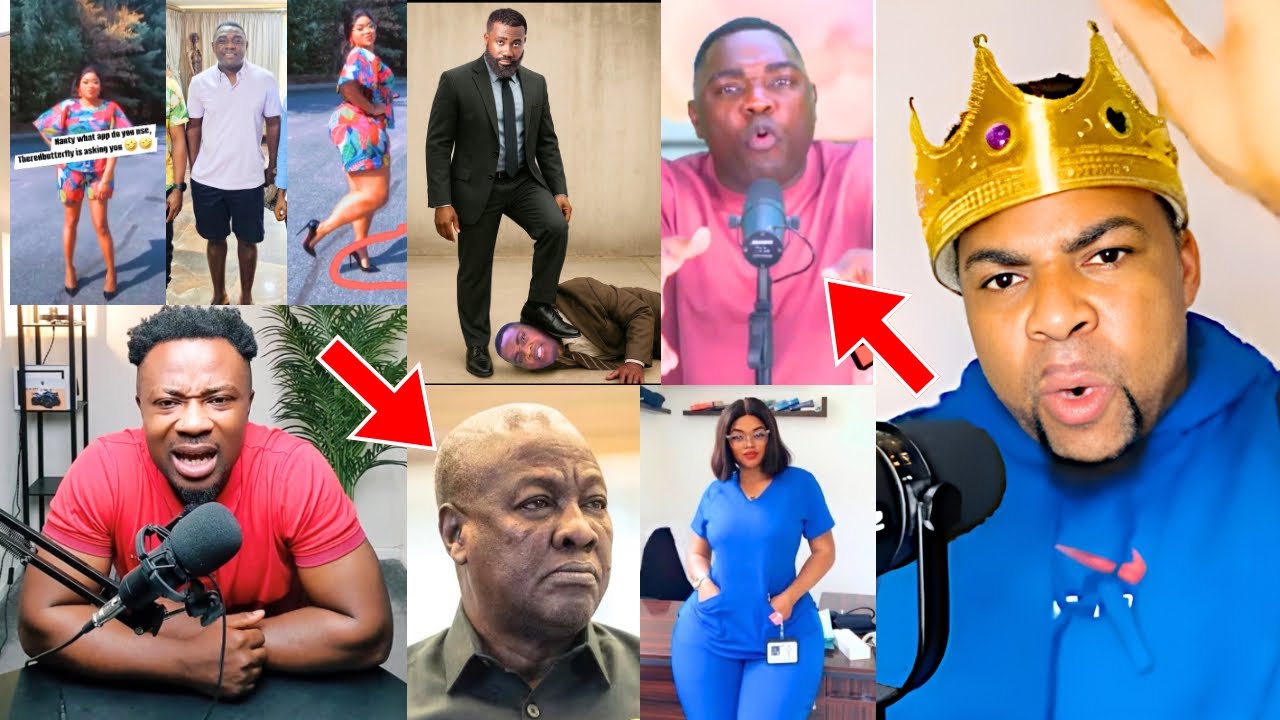 Mmoa, agyimifuo! Trouble Carlos & Ohene David f!re Kevin Taylor & Faké Doctor; Blast John Mahama ...
