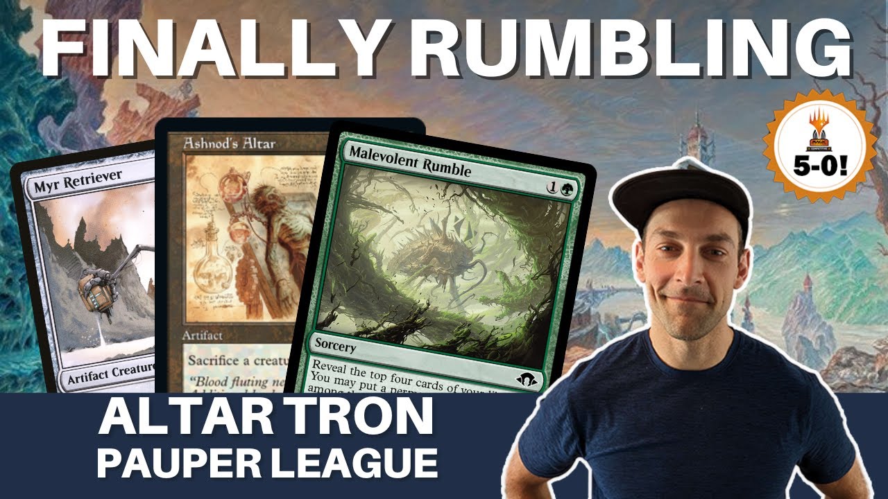 IS RUMBLE THE TRUTH? I'm finally testing Malevolent Rumble in Pauper ...