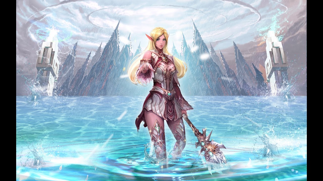 Lineage 2 Revolution spellsinger very hard D dungeon - YouTube