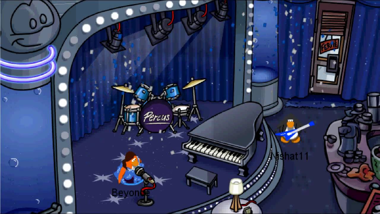 The Music Jam Concert 2010 - Beyoncé sings Halo - Club Penguin - YouTube