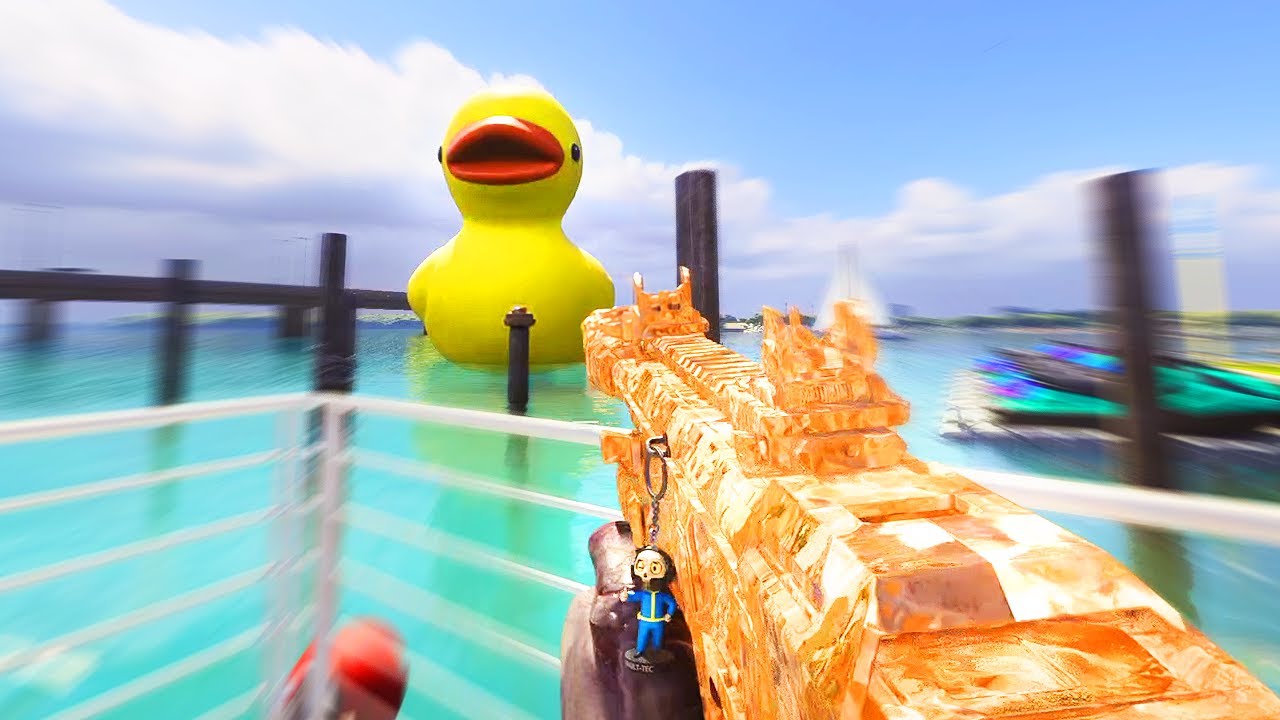 How To Do The Giant Rubber Ducky Easter Egg - (MW3) - YouTube