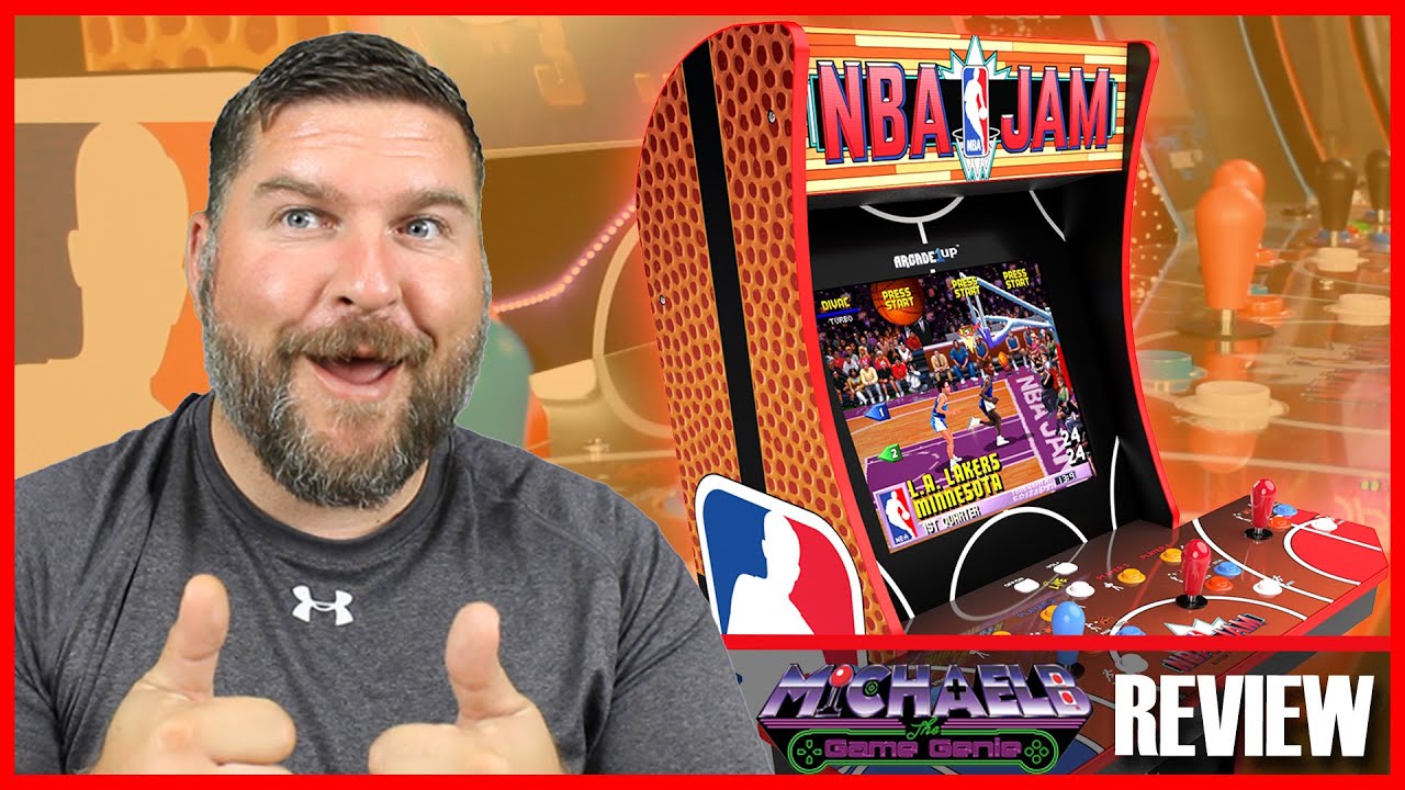 NBA Jam Arcade1Up Review | MichaelBtheGameGenie - YouTube